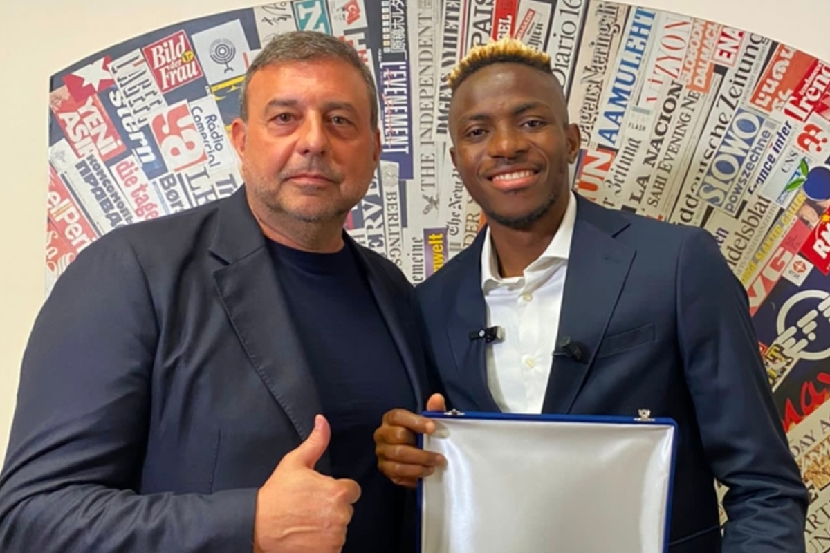 Notizie Calcio Napoli - Ag osimhen il passato e un dono per chi lo sa ...