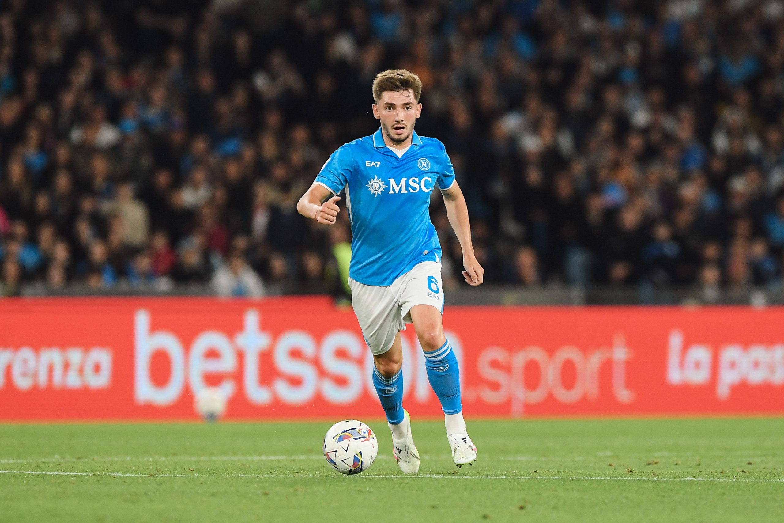 Notizie Calcio Napoli - Intervallo napoli avanti 1 0 sul pisa primo gol azzurro di gilmour